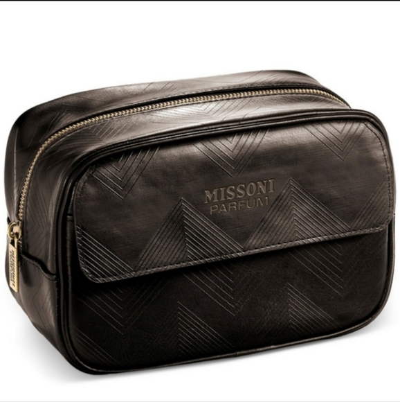 Missoni | Bags | New Missoni Y2k Textured Zip Black Vegan Faux Leather ...